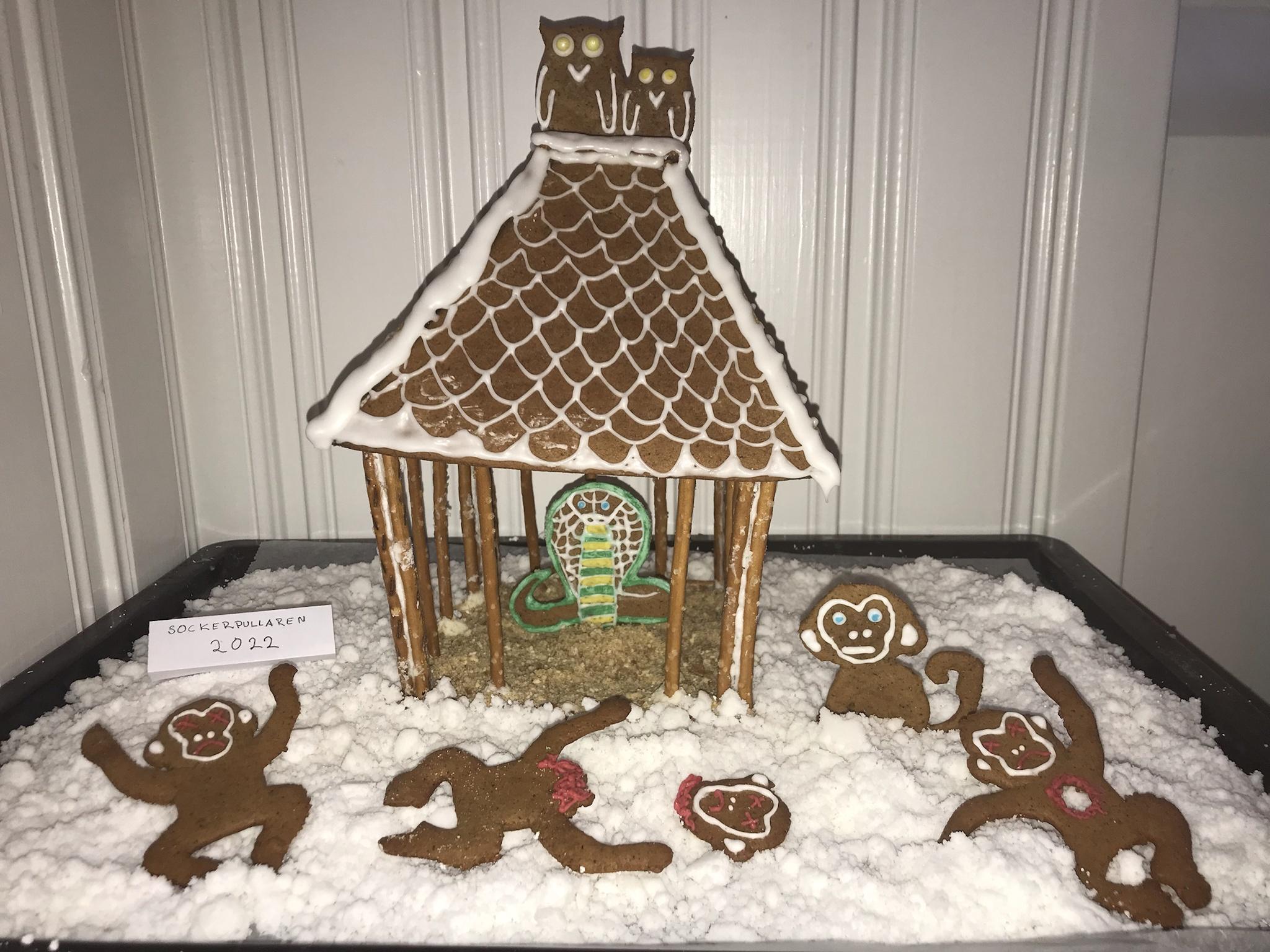 Flashback bygger pepparkakshus 2022