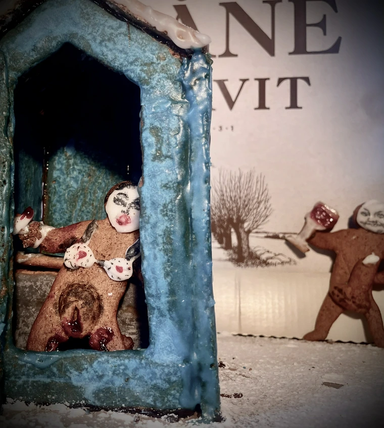 Flashback bygger pepparkakshus 2025