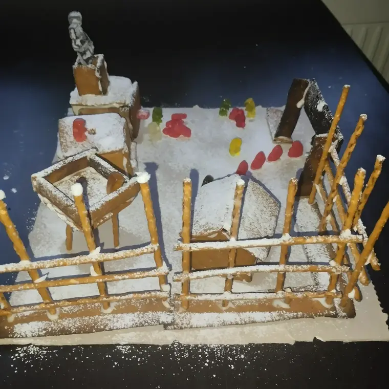 Flashback bygger pepparkakshus 2025